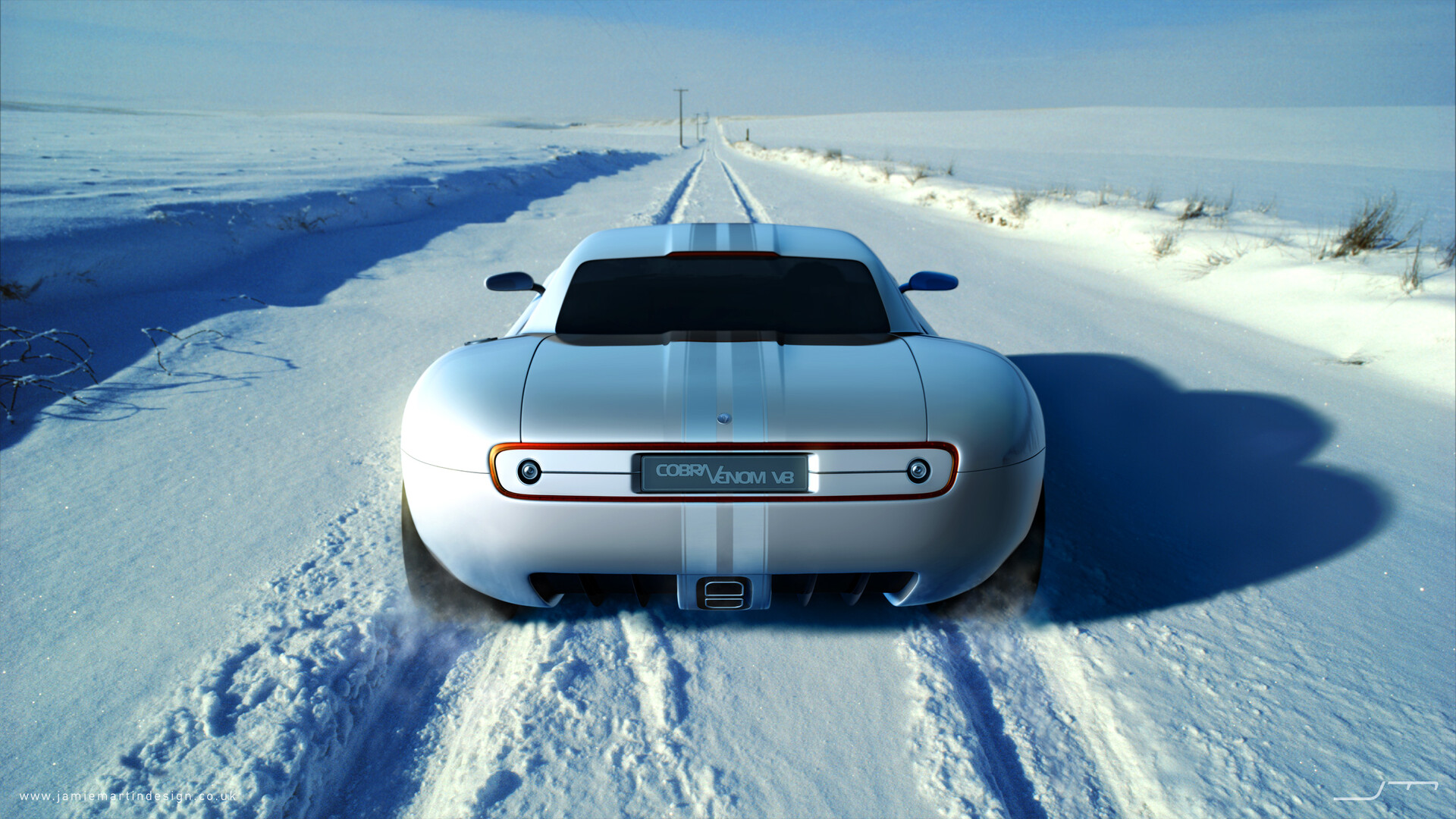 ArtStation - 'Cobra Venom' - 3D concept car design (exteriors)