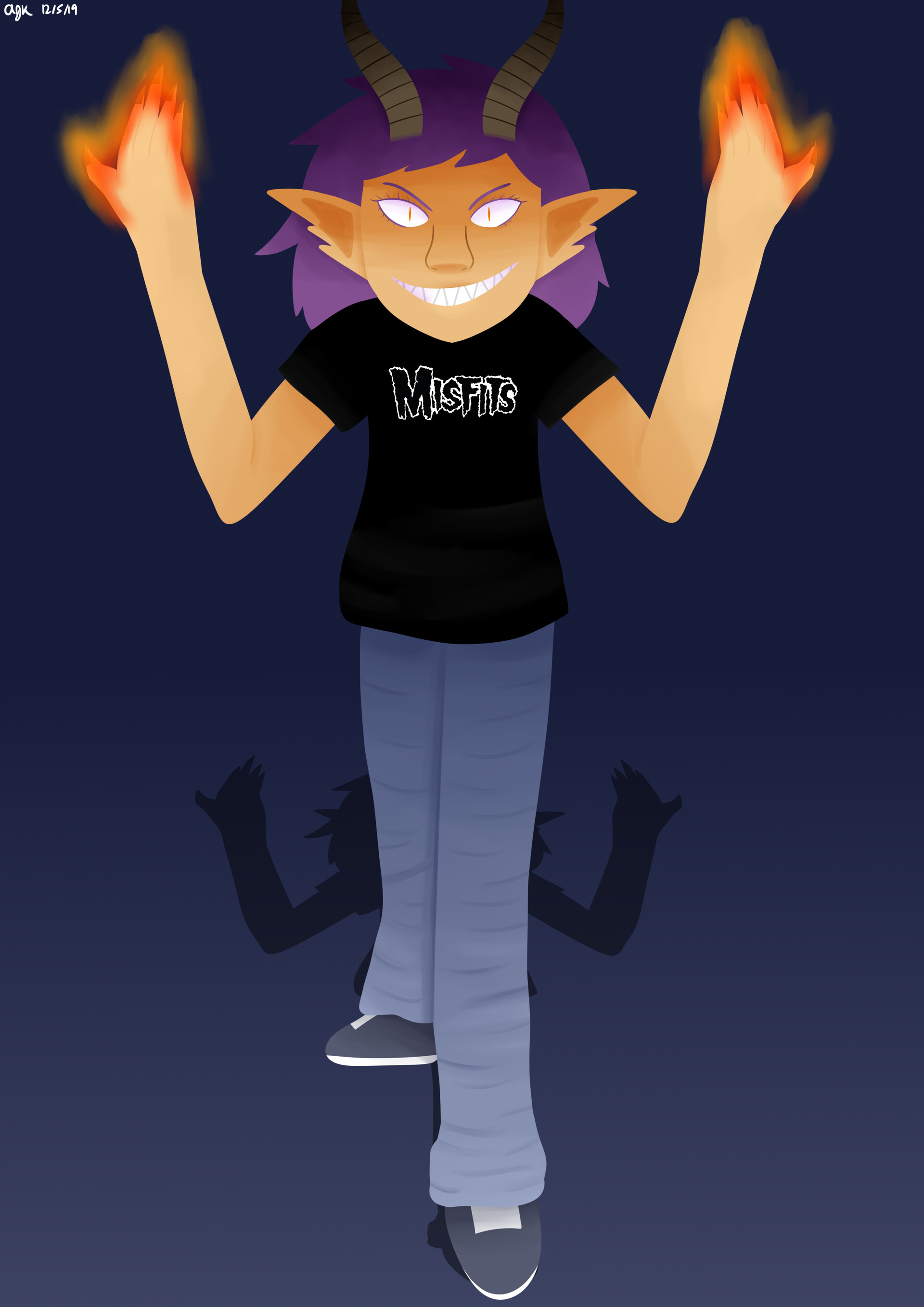 Ash K - OC Art Collection (November/December 2019)