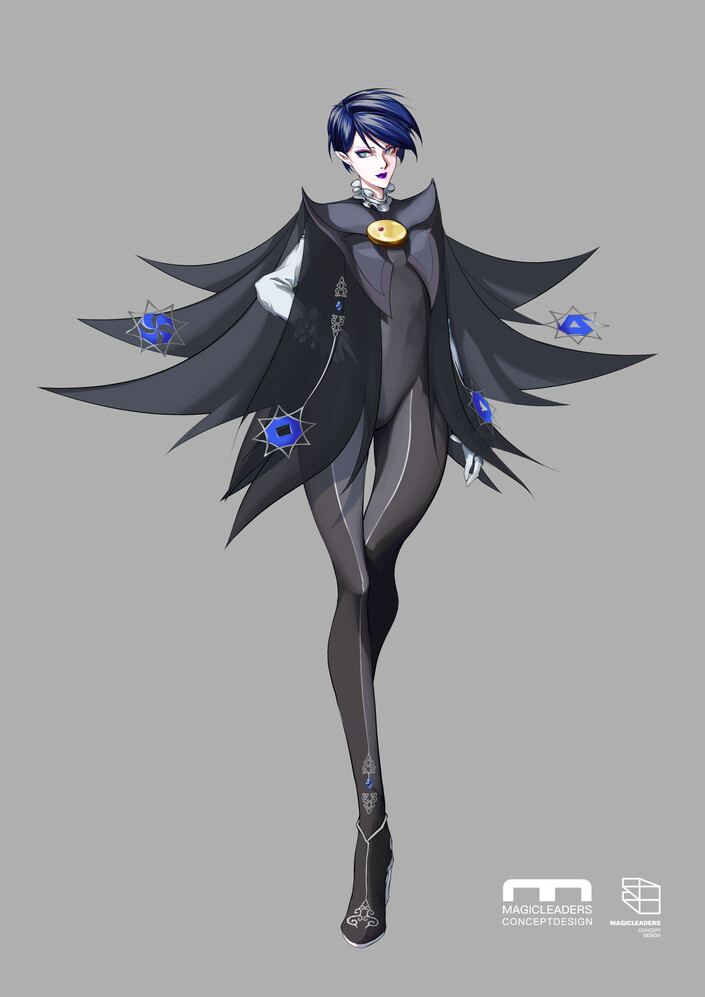 ArtStation - Bayonetta_(:з」∠)_