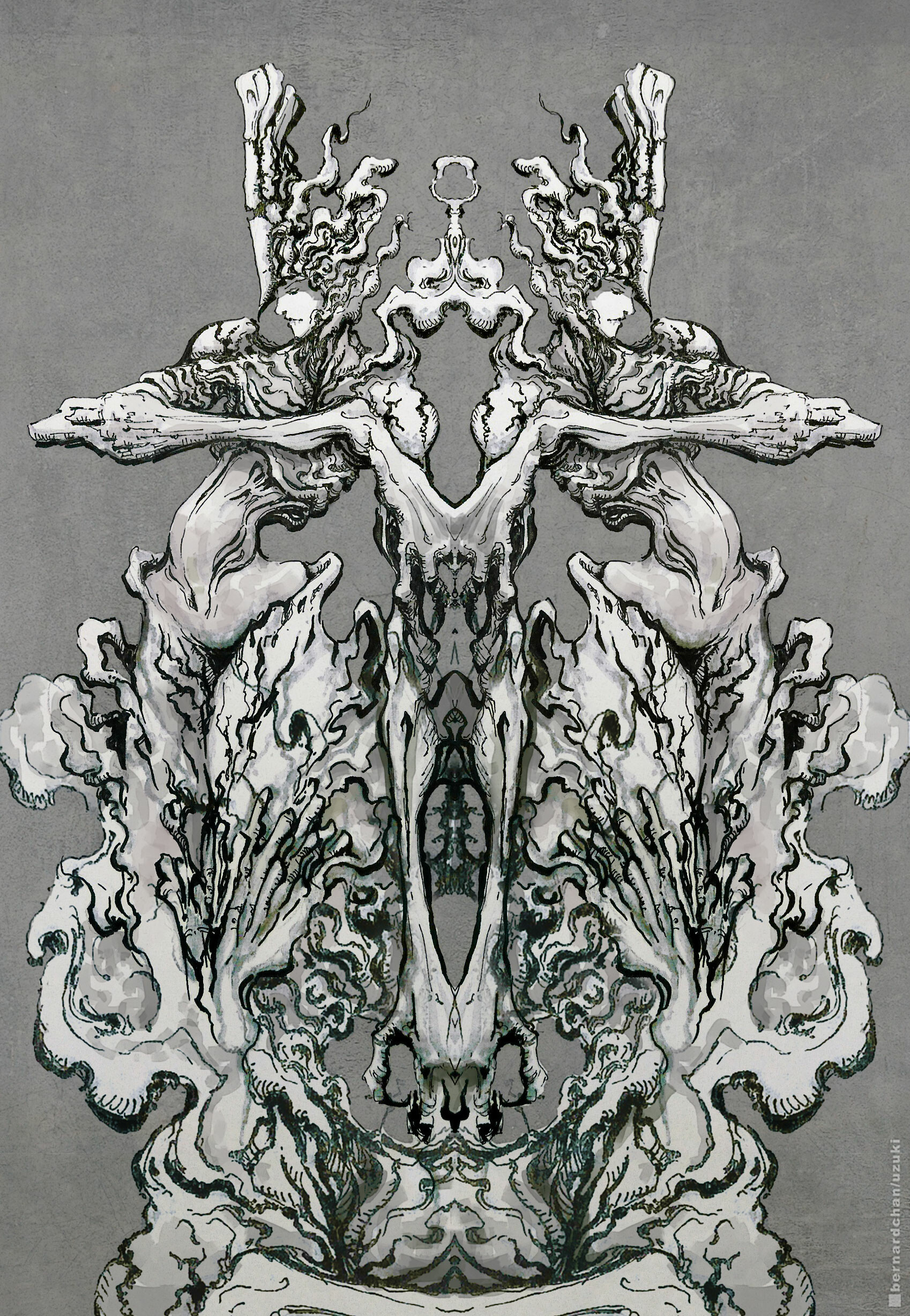 ArtStation - Symmetry and Ink