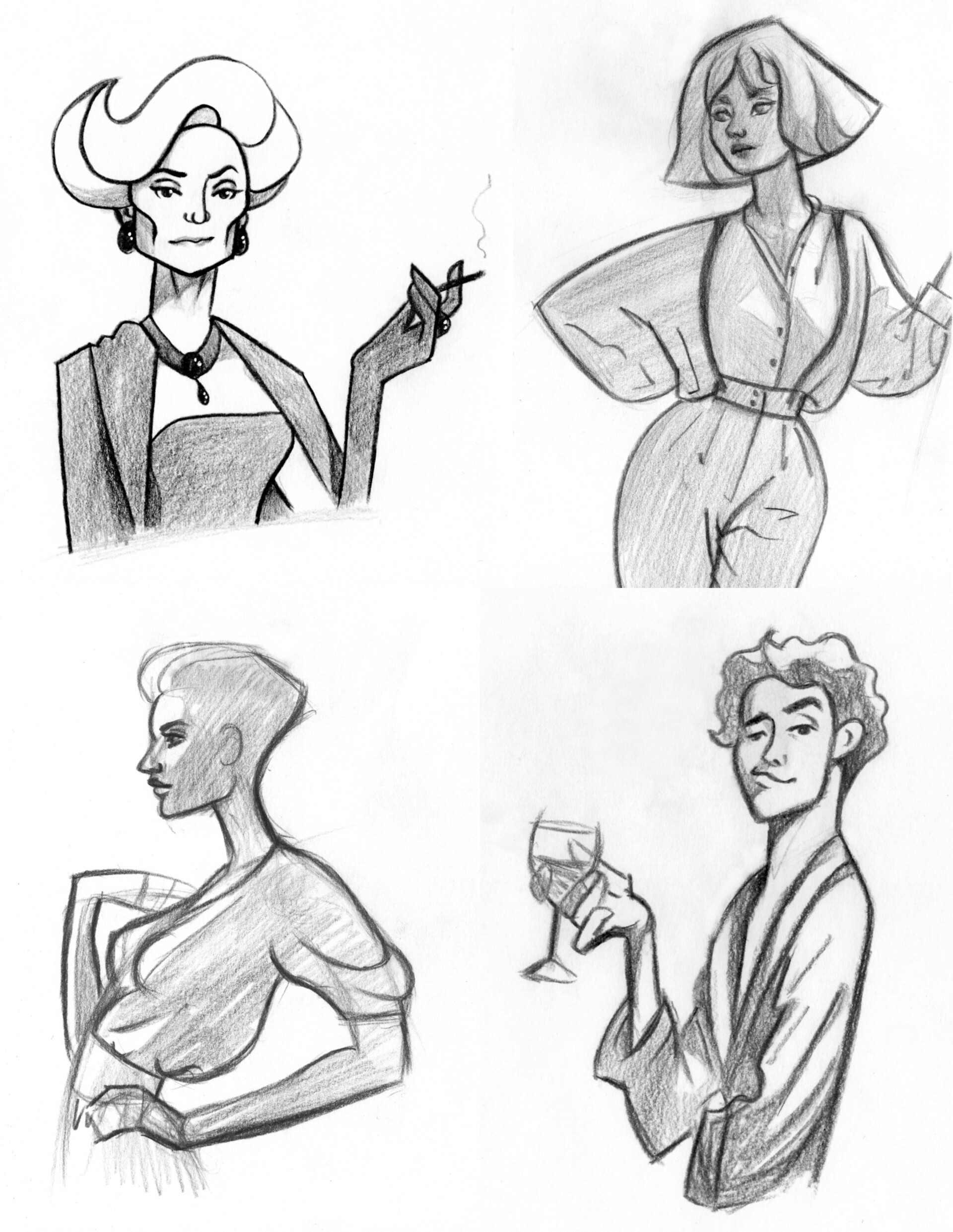 ArtStation - Character studies