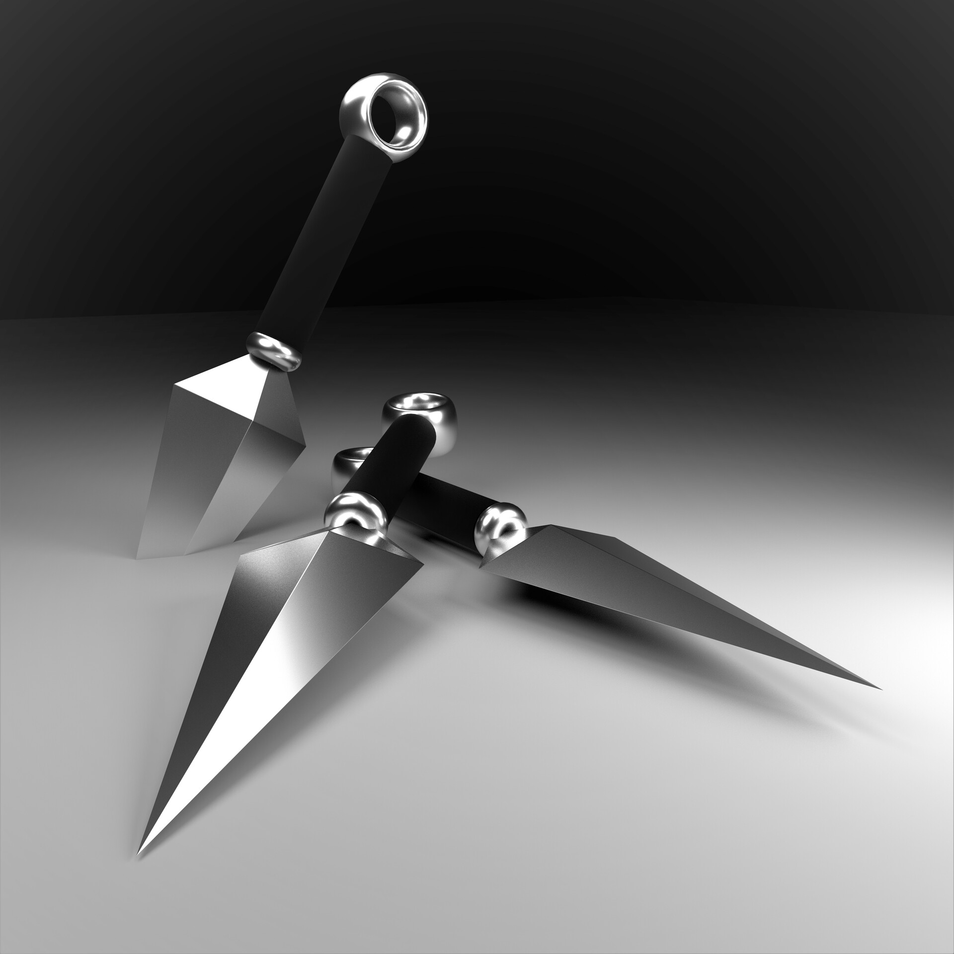 ArtStation - Kunai - Ninja's weapon