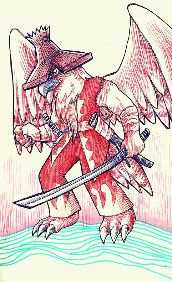 Susanne van Schaik - Inktober 2019 drawings