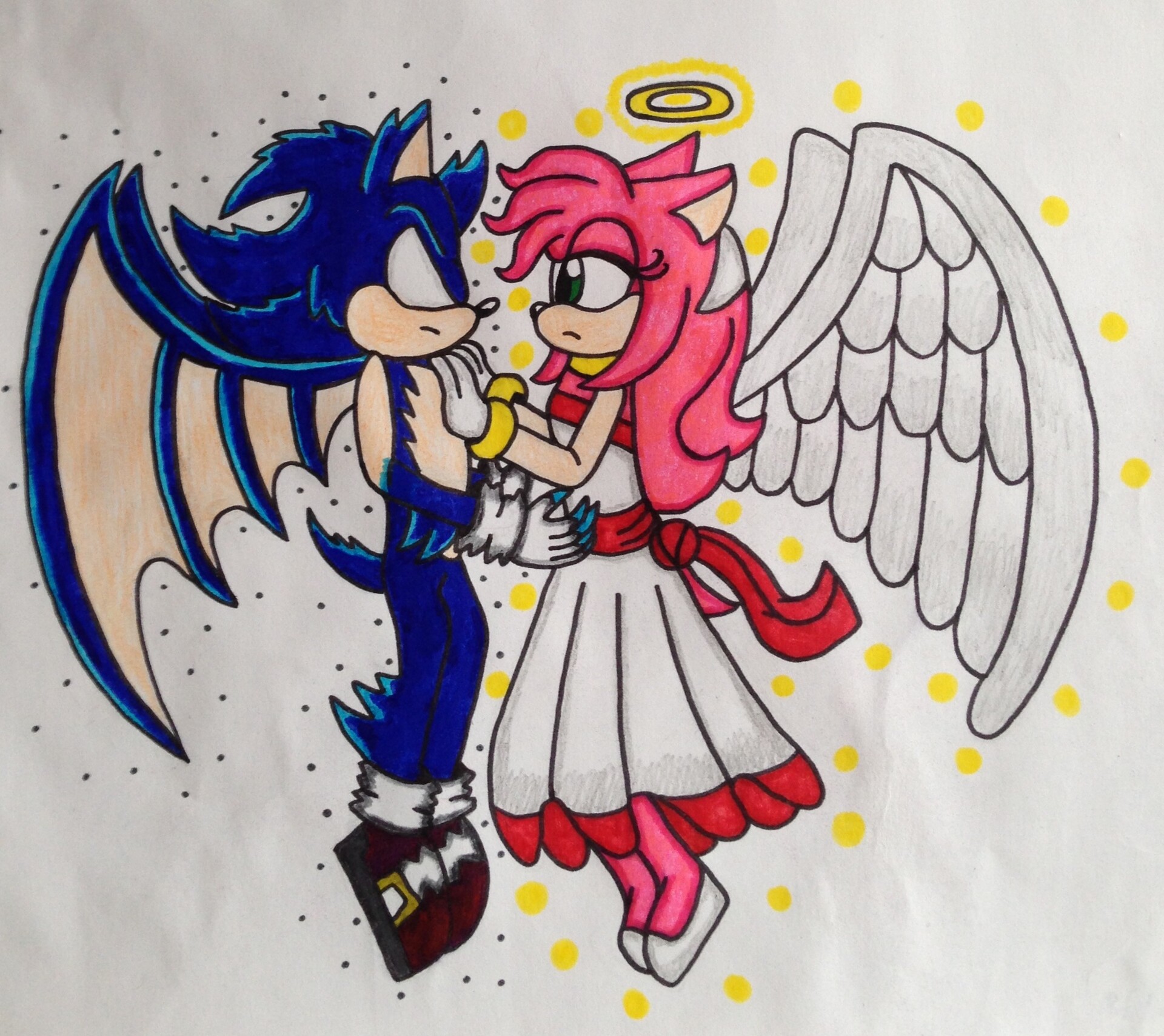 sonic angel devil