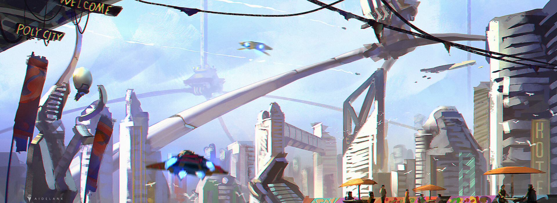 ArtStation - The Poly City Concept