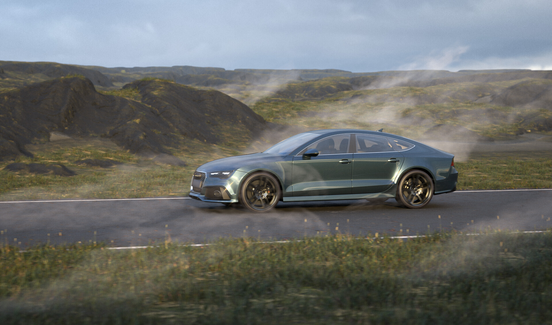 ArtStation - Audi Iceland