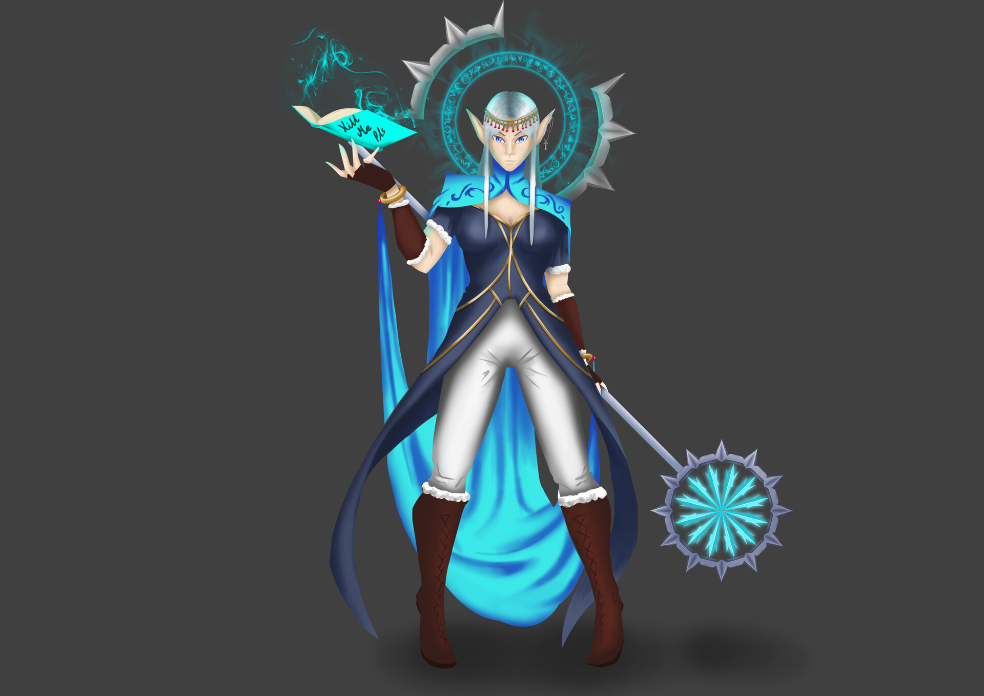 You Geng Sim - Elven Ice mage