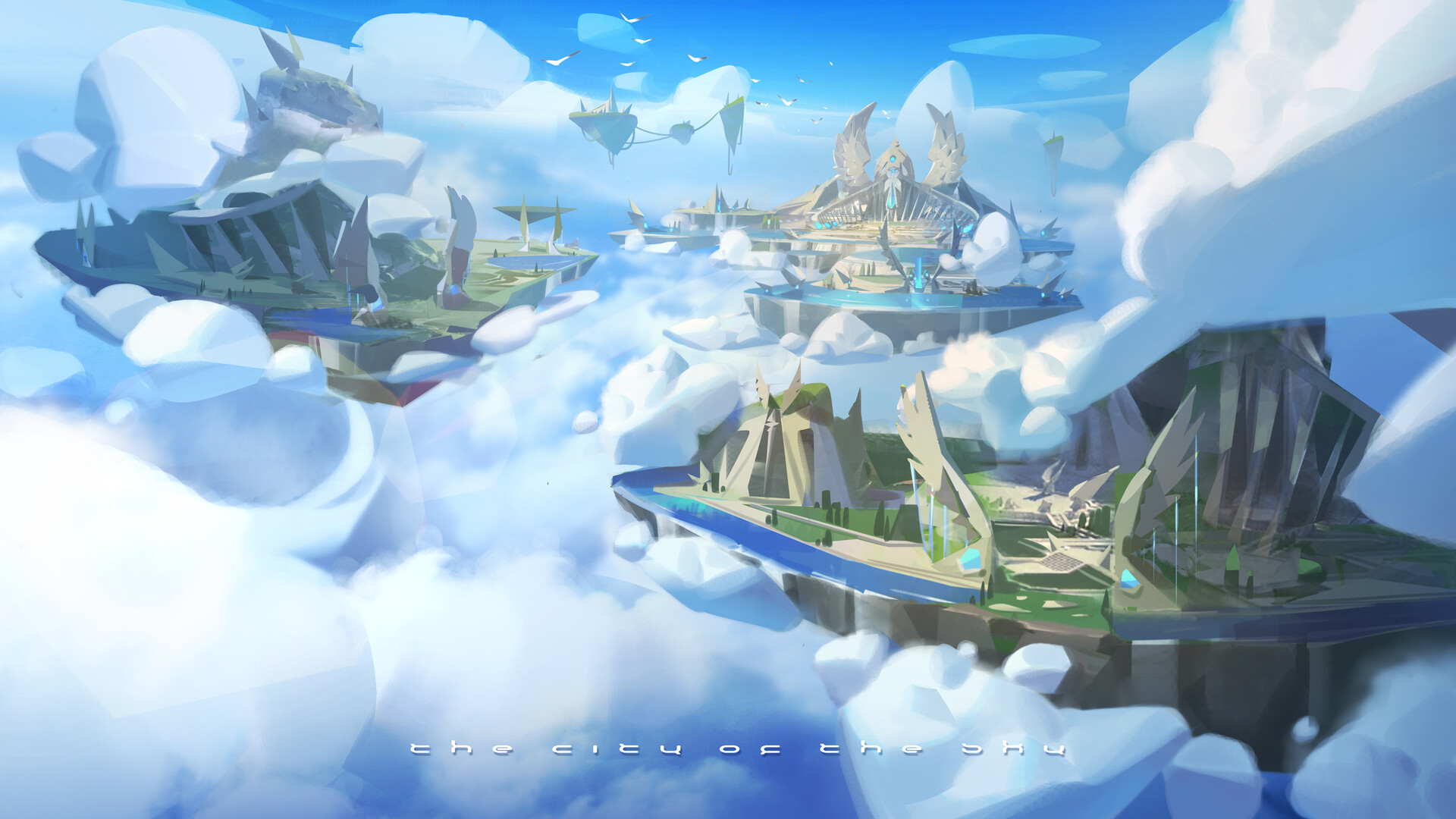 ArtStation - sky island