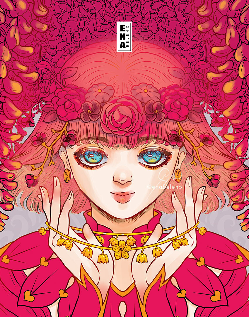 ArtStation - BLOOM Flower Girl