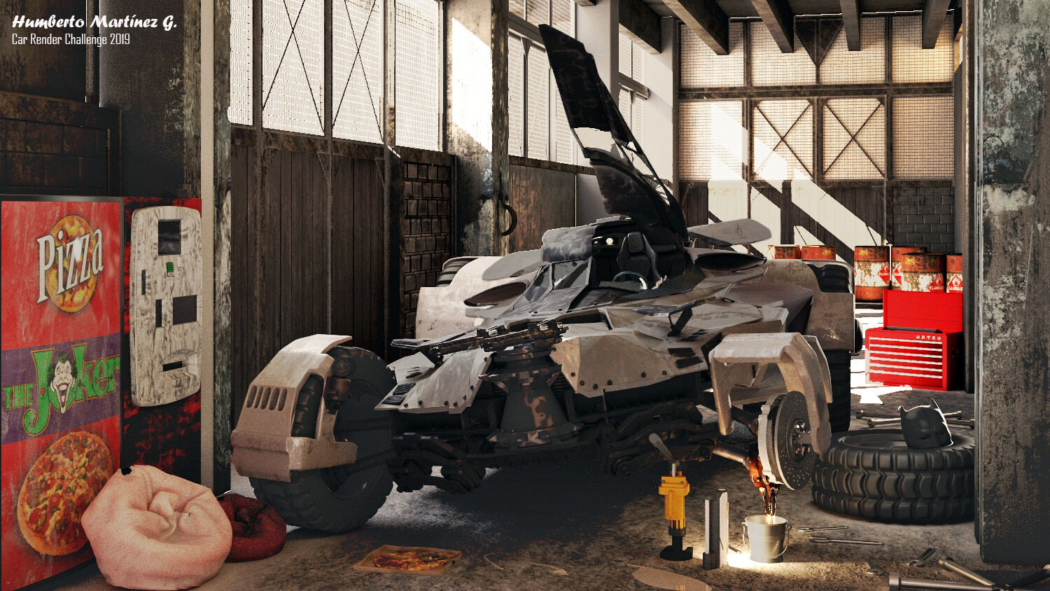 ArtStation - Batmobile