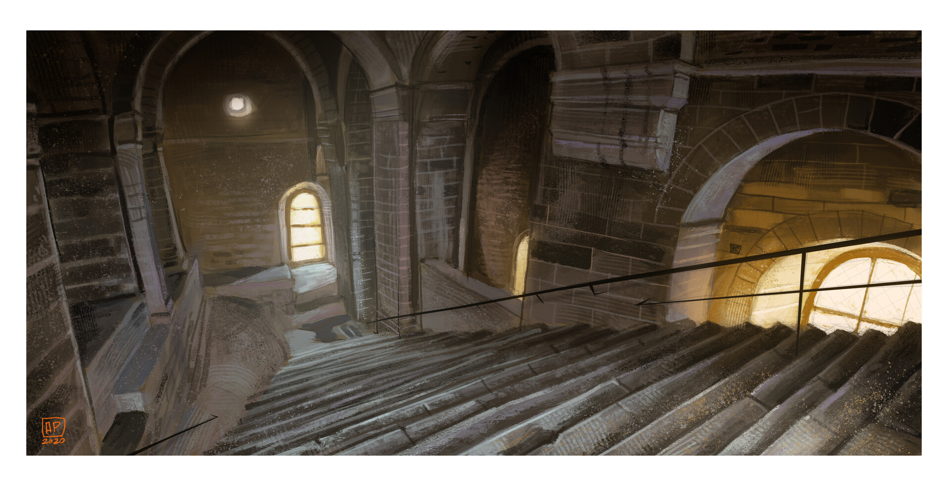 ArtStation - Castel interior