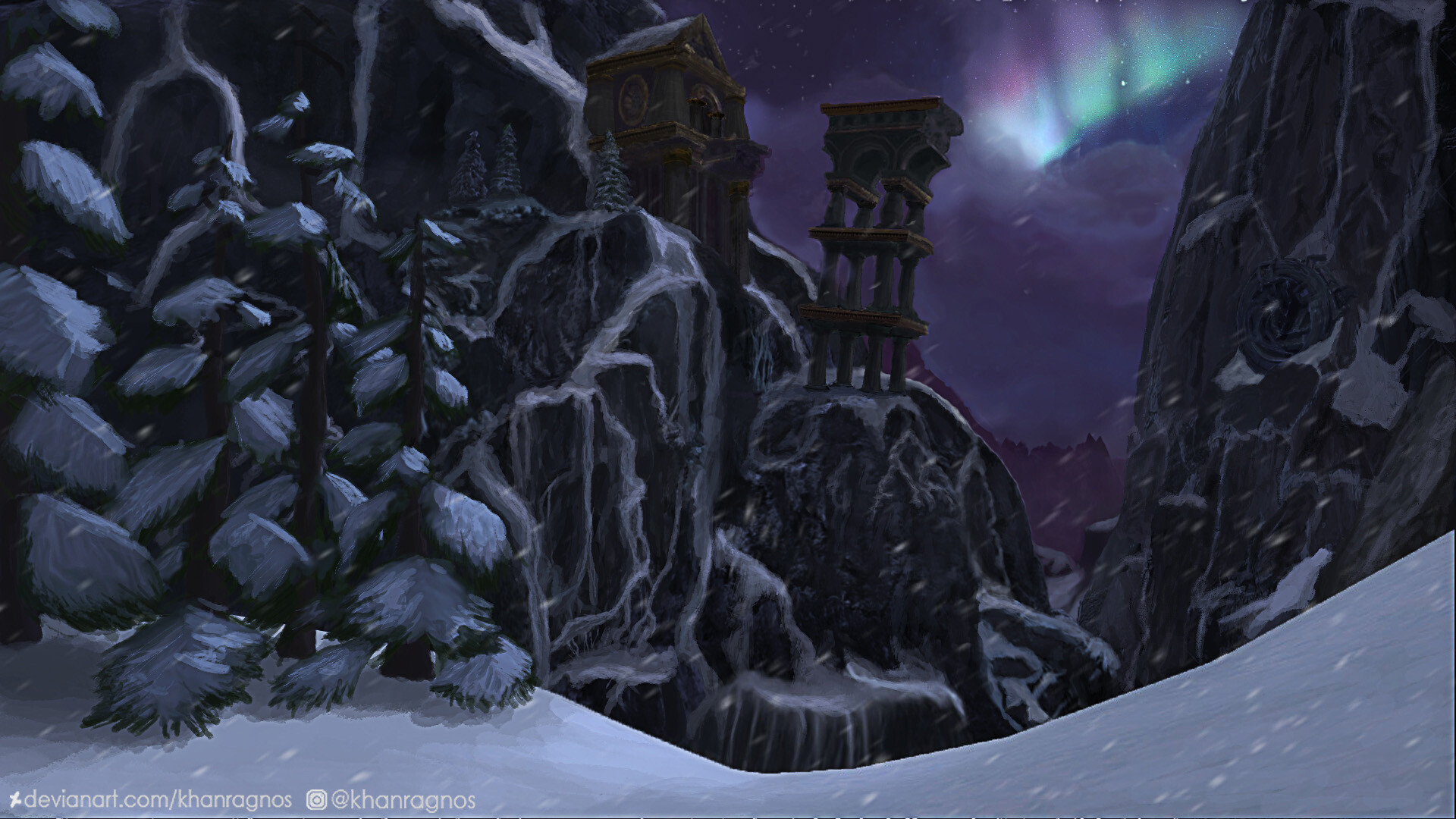 ArtStation - Storm Peaks