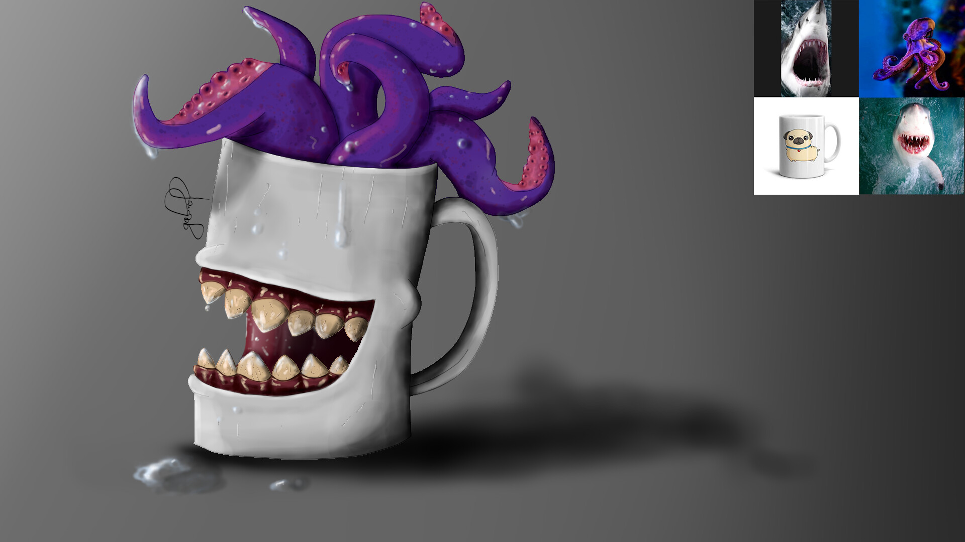 ArtStation - Monster Cup