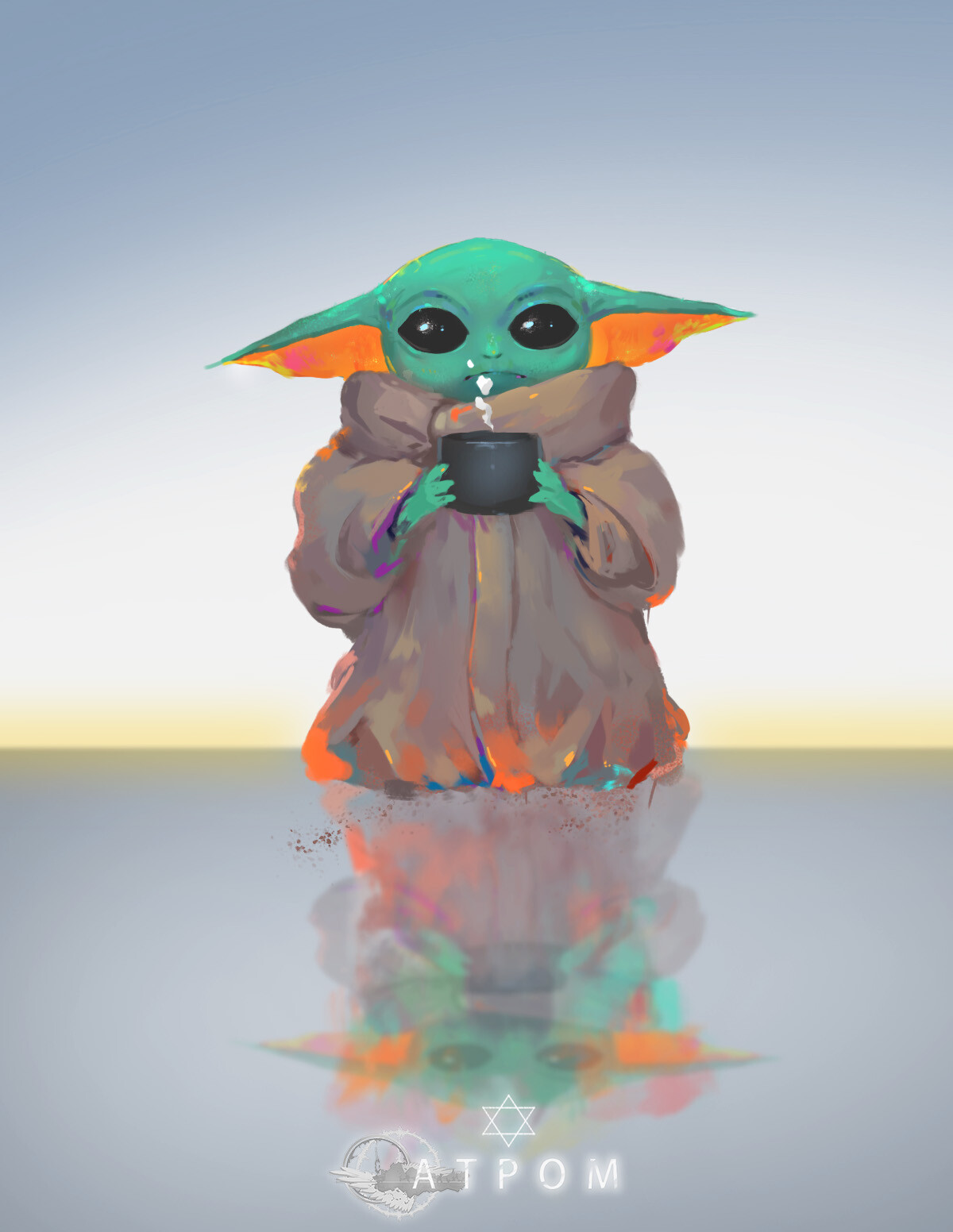 ArtStation - Baby Yoda