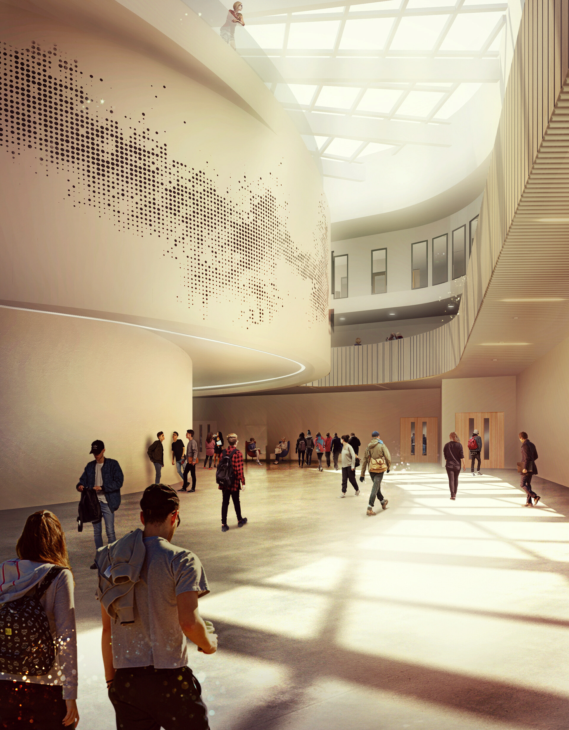 ArtStation - University Interior