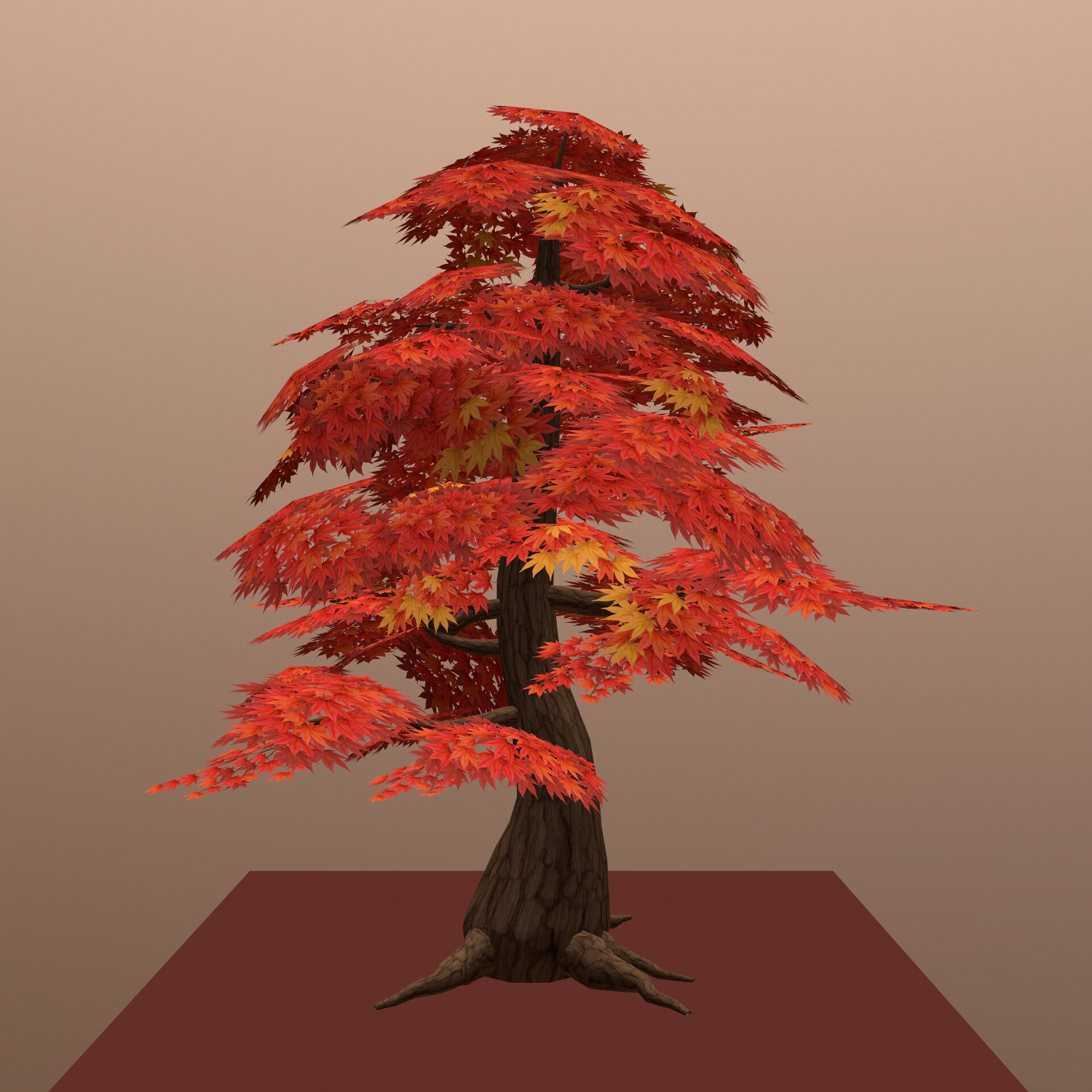 ArtStation - Japanese Maple Tree