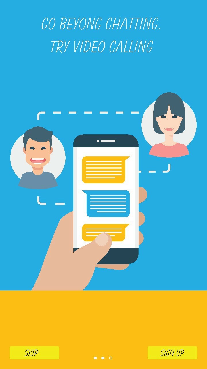 Blinking Dots - Chats Buzz - Logo + Splash Screen Designs by Blinking ...