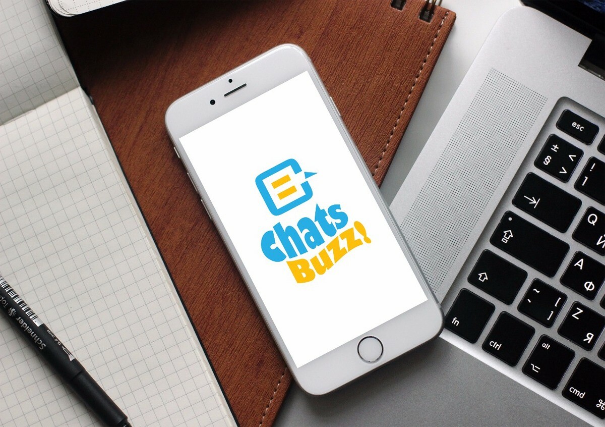 Blinking Dots - Chats Buzz - Logo + Splash Screen Designs by Blinking ...