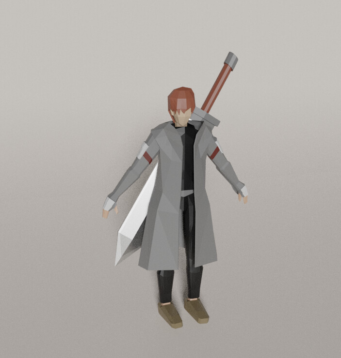 ArtStation - Low Poly Character