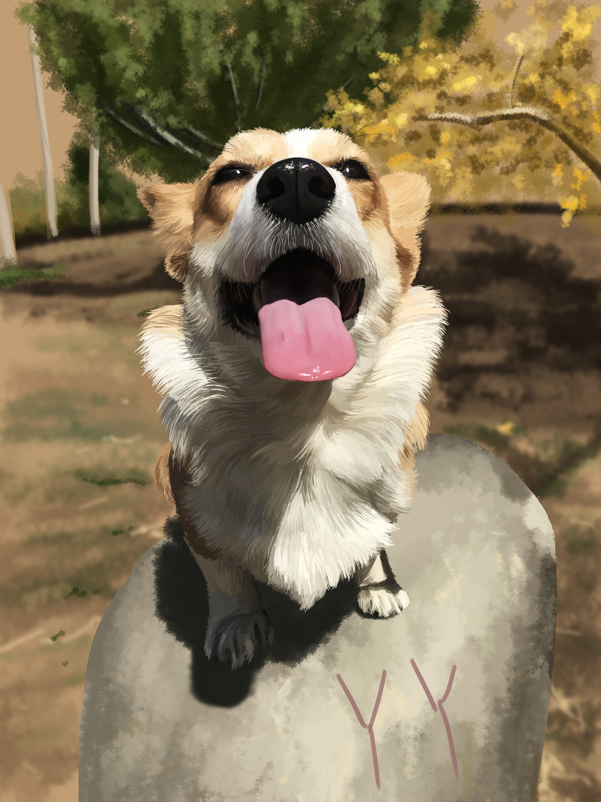 ArtStation - practice /dog