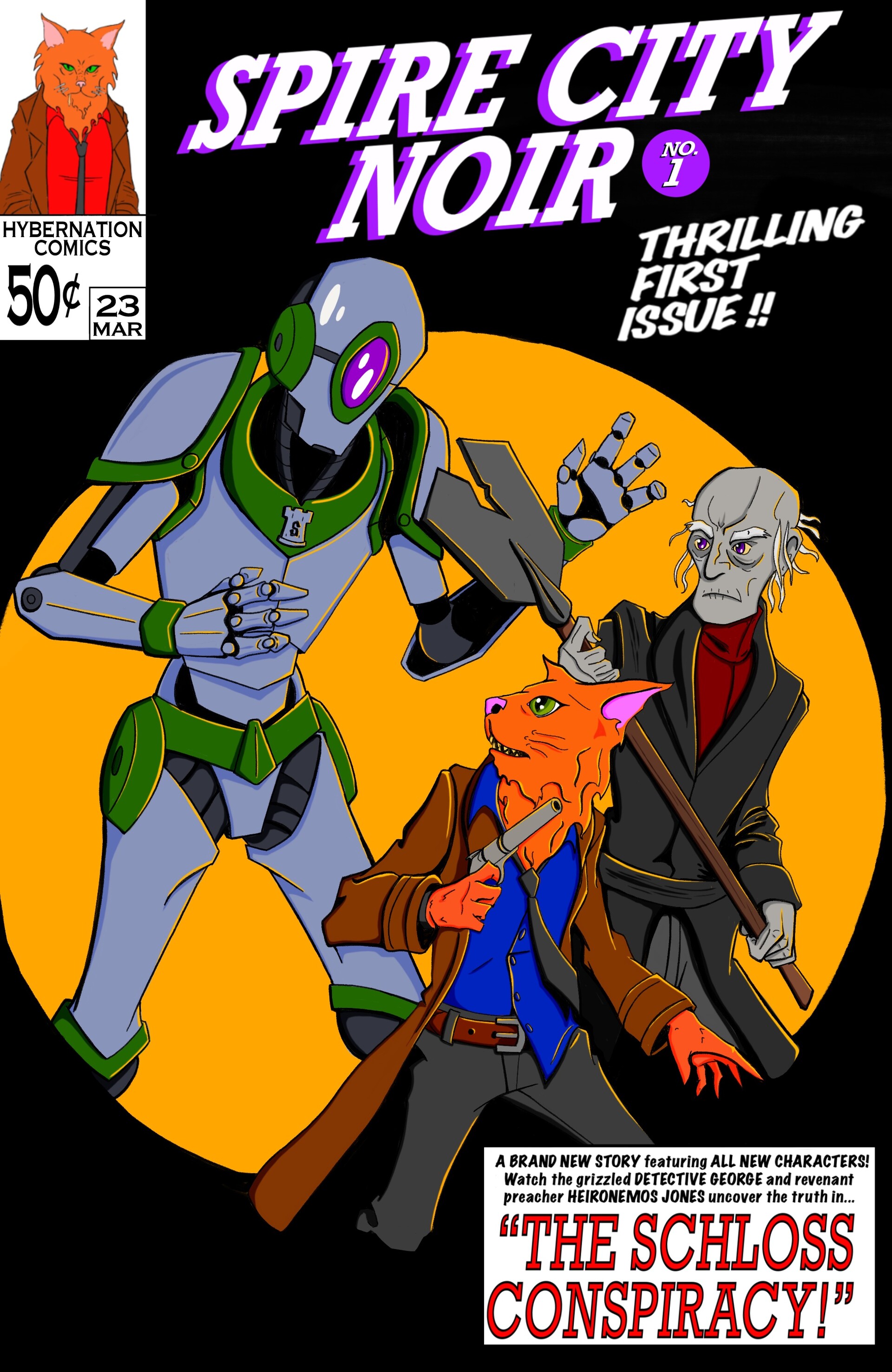 ArtStation - Spire City Noir #1