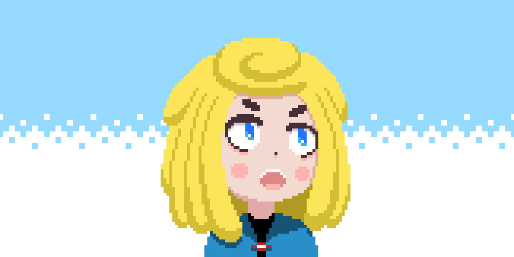 ArtStation - Pixel Art Portrait [Ara]