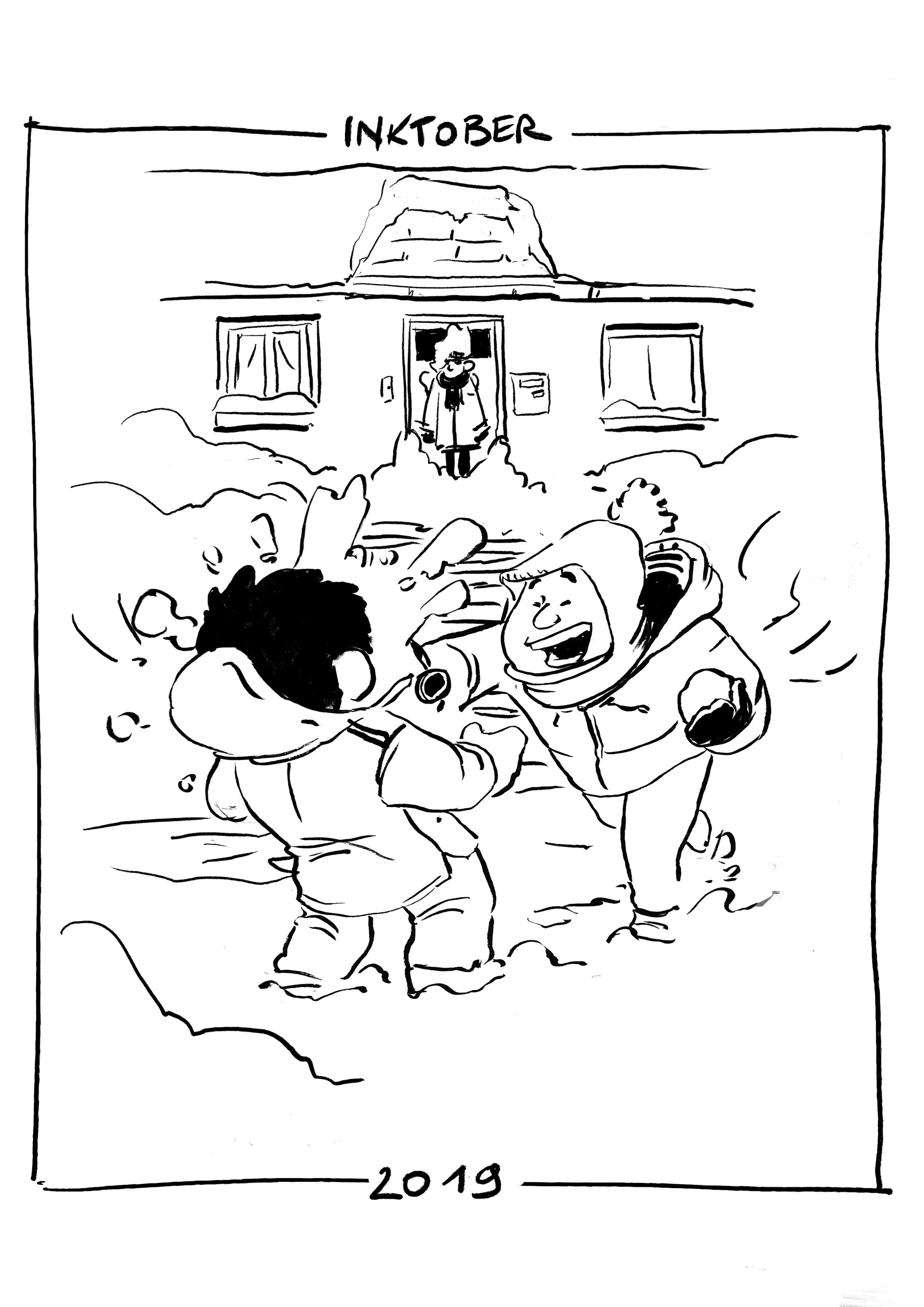 Maxime Caron - Inktober 2019