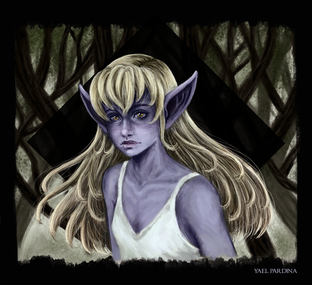 ArtStation - Draw it again! Dark elf
