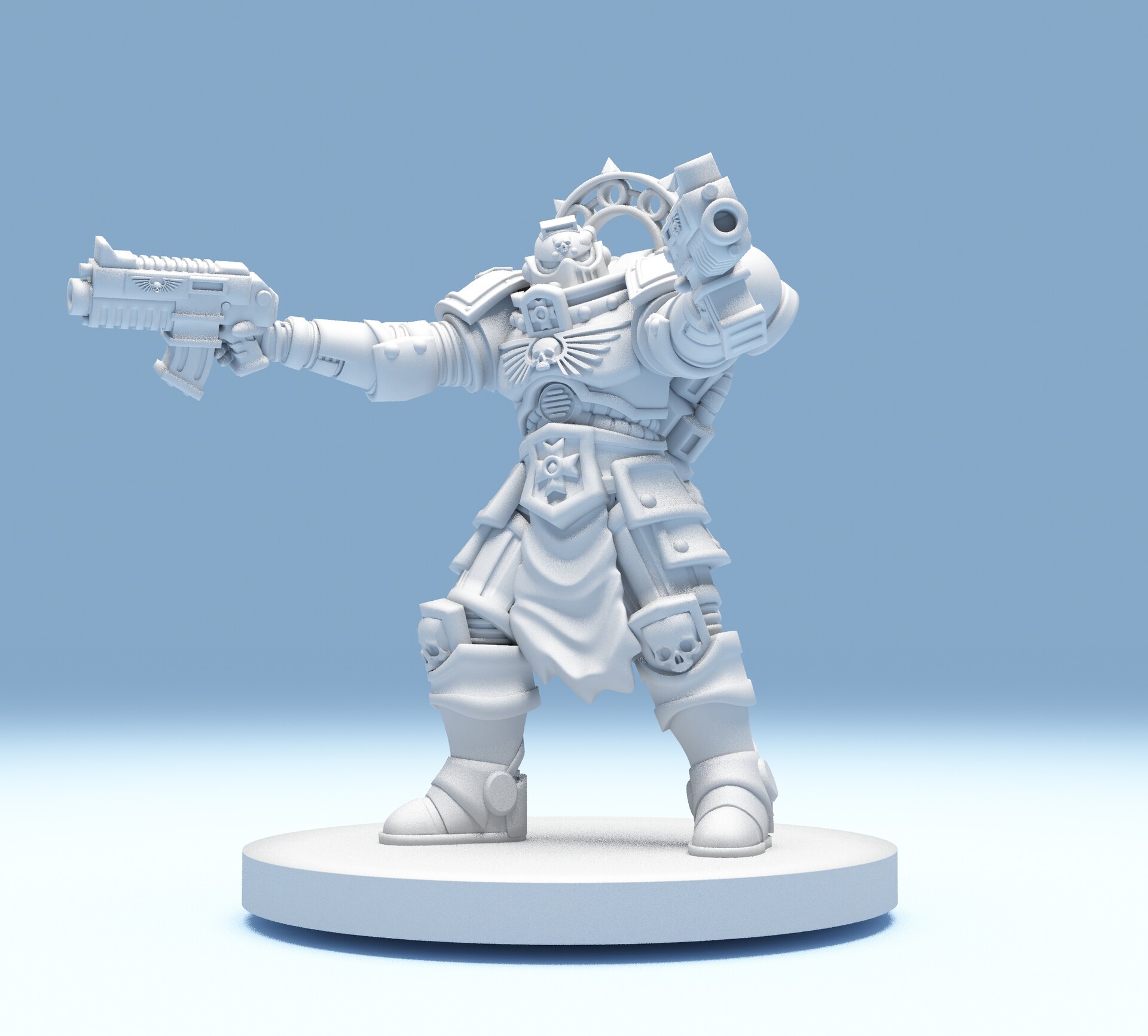 ArtStation - Adeptus astartes figurine