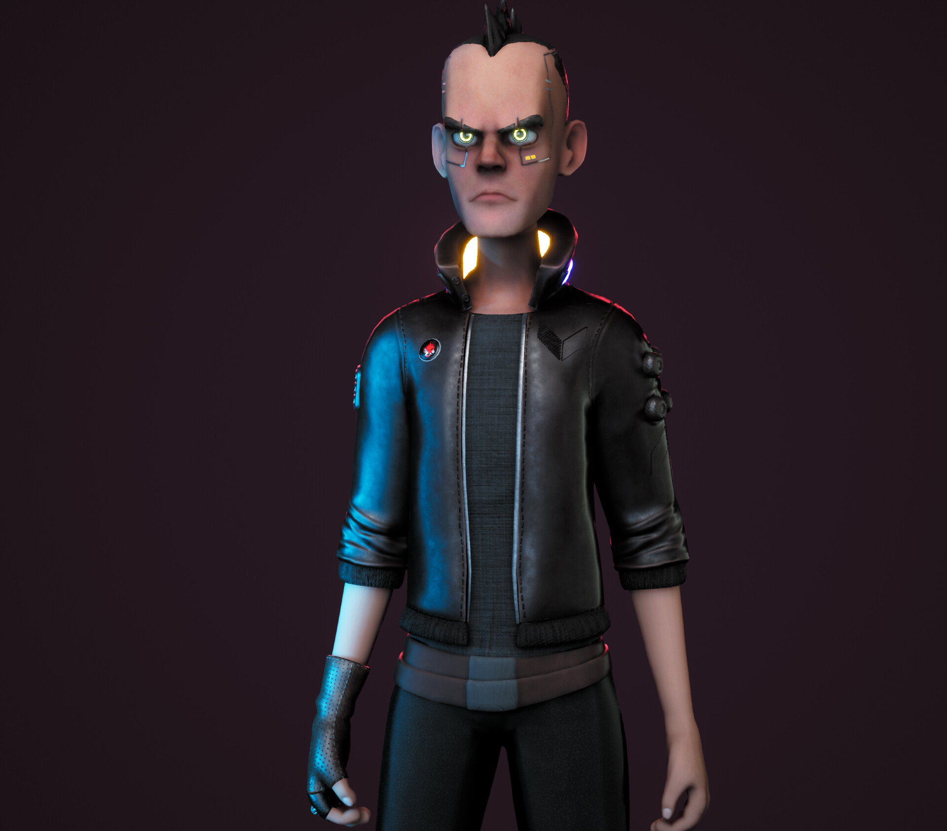 Caio Hutter Cipó - Cyberpunk - Modeling / Rigging / Unreal