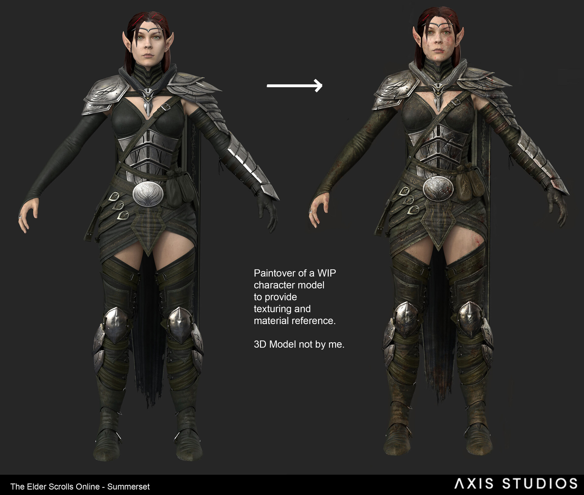 Elder Scrolls Online Armor Concept Art