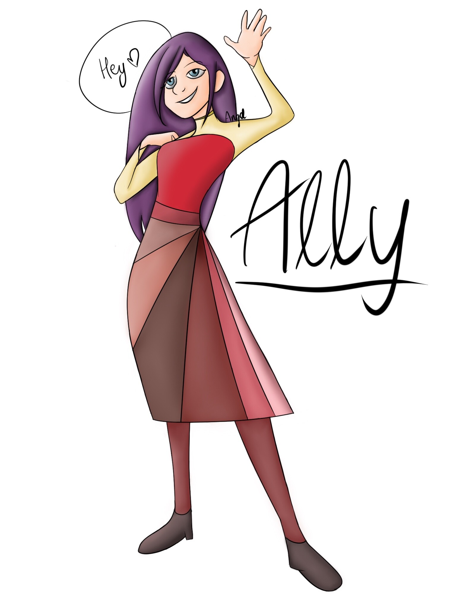 ArtStation - [Ally] - first design