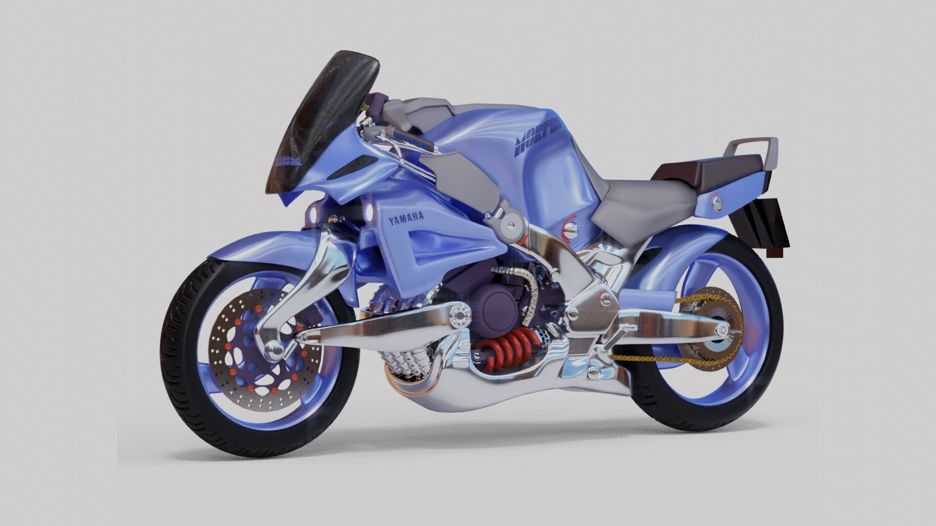 ArtStation - Yamaha morpho 3d