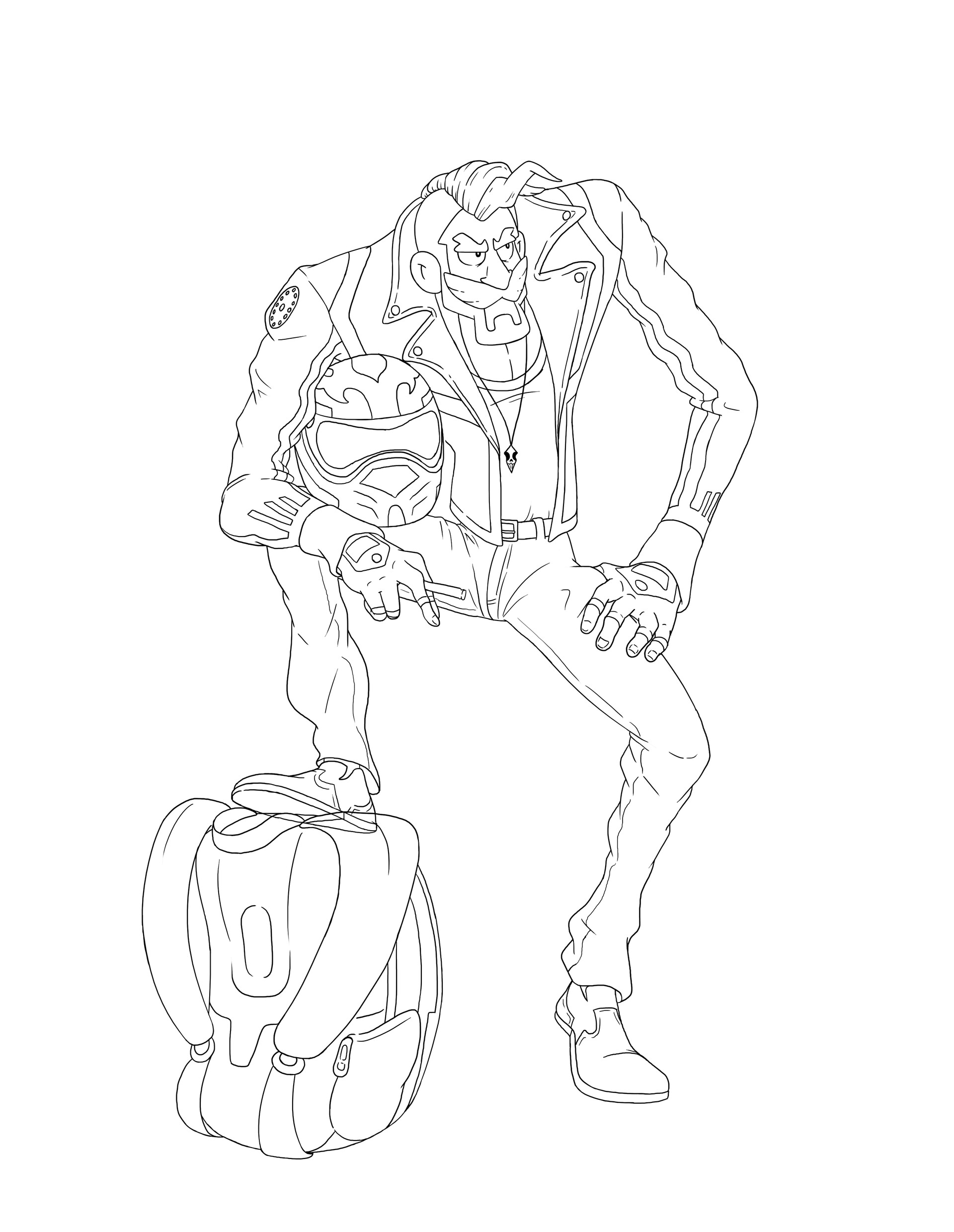 tristan coloring pages