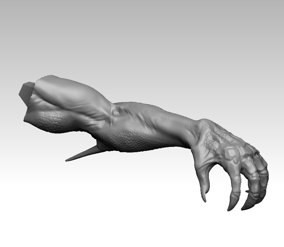 Gabriel Hernández - Khanivore 3D sculp