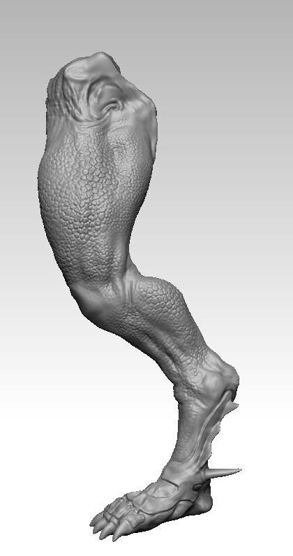 Gabriel Hernández - Khanivore 3D sculp