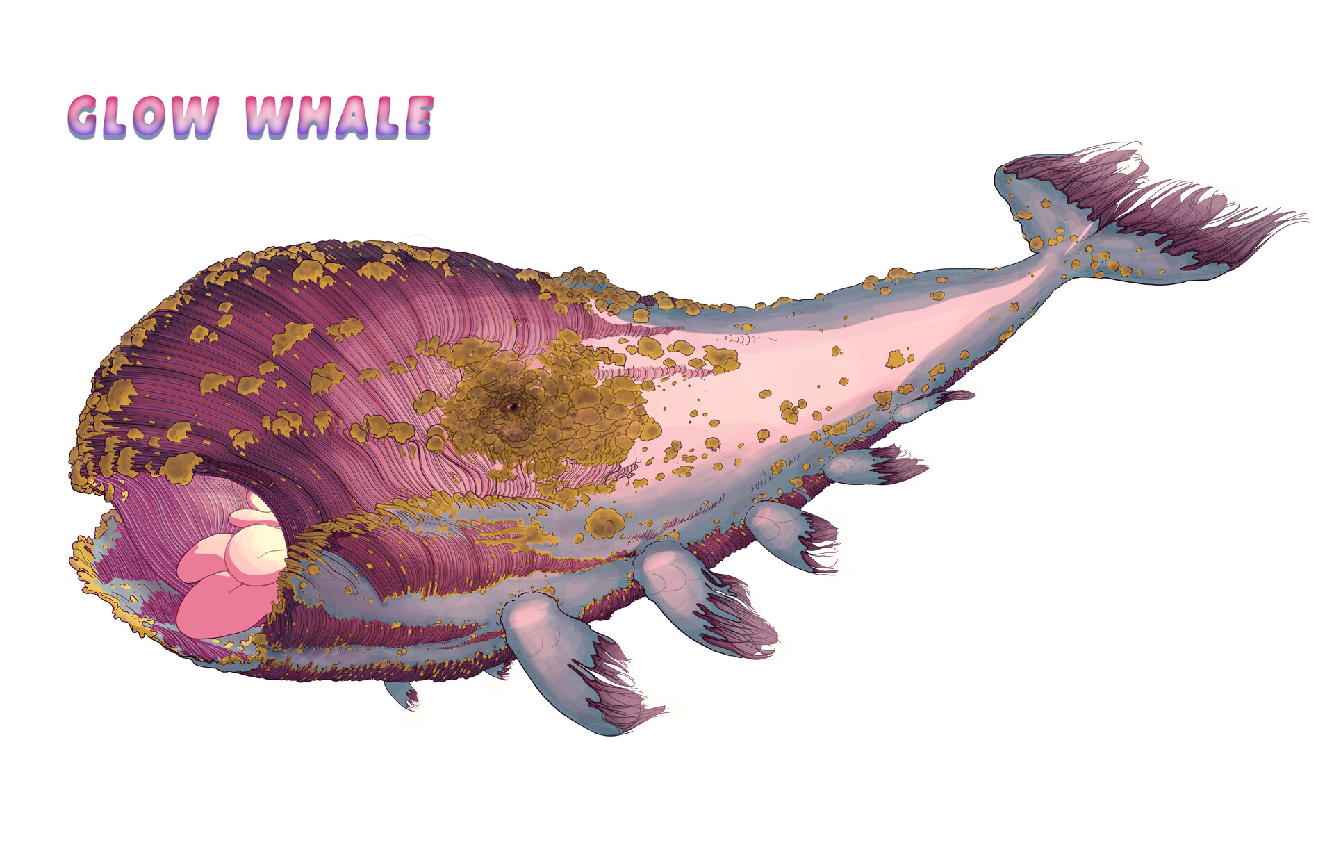ArtStation - Glow Whale - Concept Design
