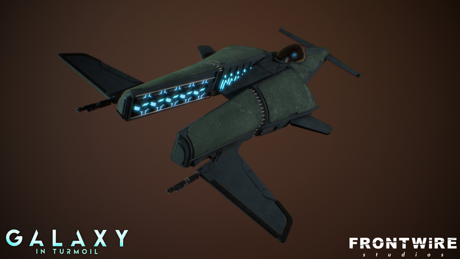 Alexander Dmitriev - Galaxy in Turmoil - Vori Starfighter (Prototype)