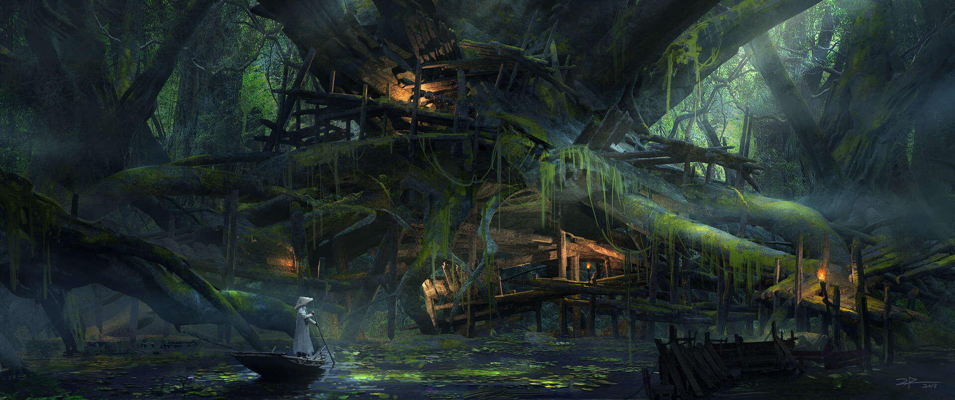 ArtStation - Jungle Hut