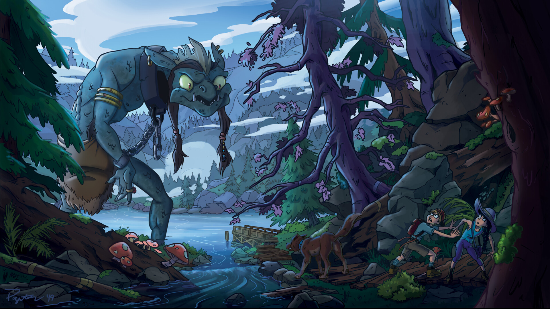 ArtStation - Forest Misadventures!