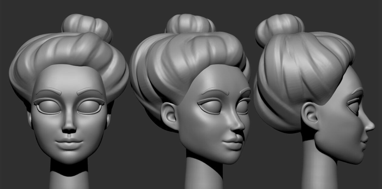 ArtStation - Cartoon heads study
