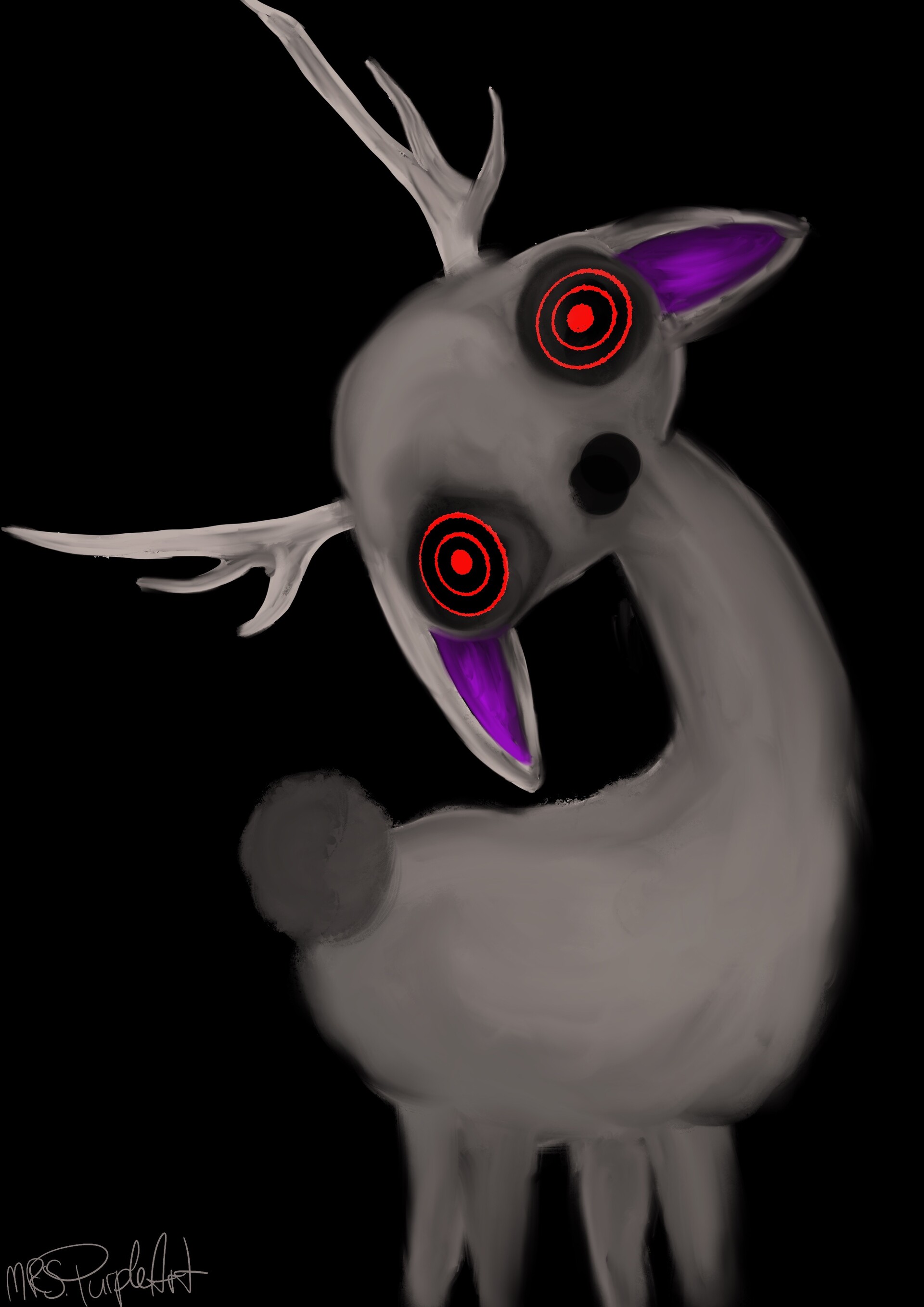 ArtStation - Mesmerizing moose rabbit llama