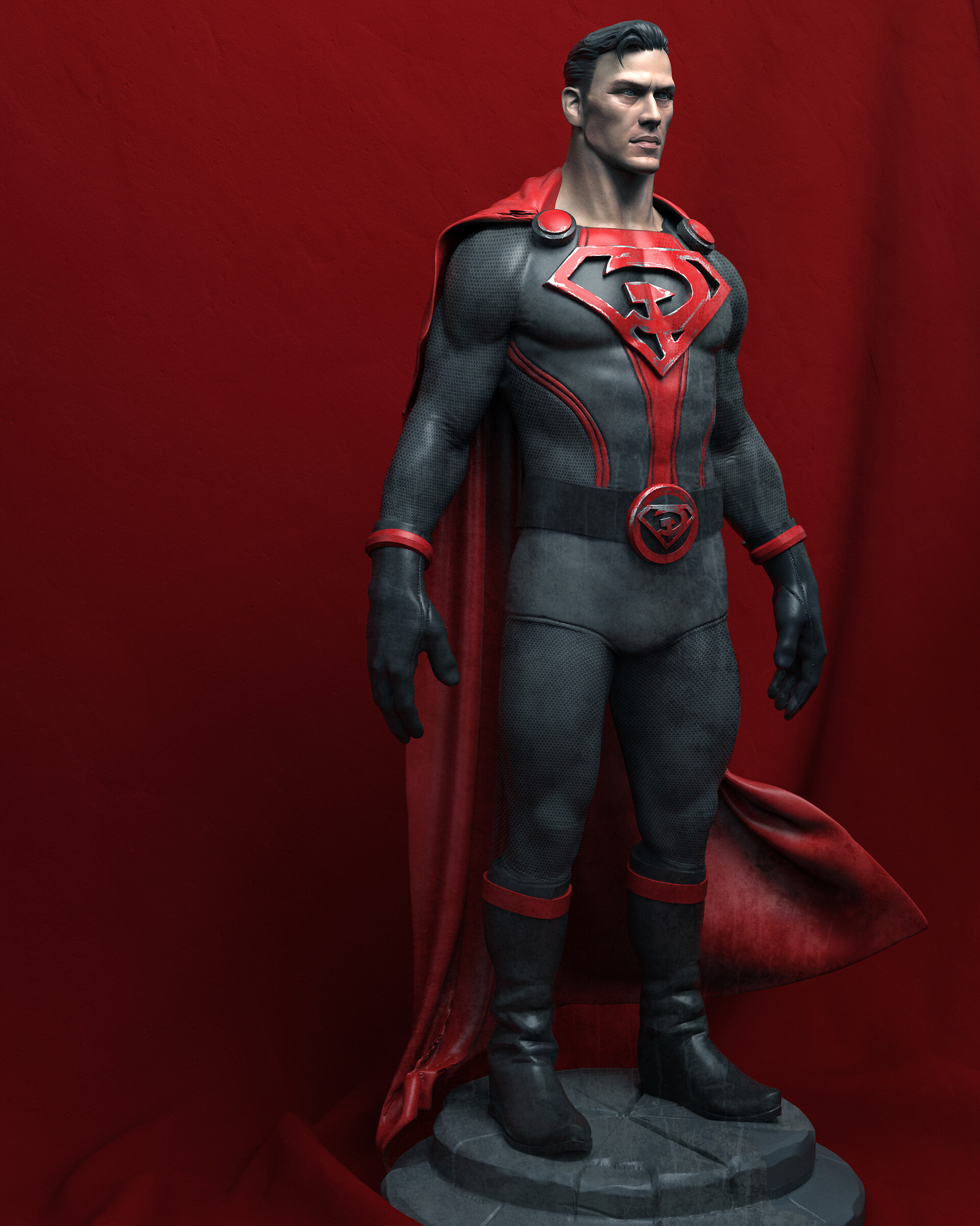 Soviet Superman Cosplay