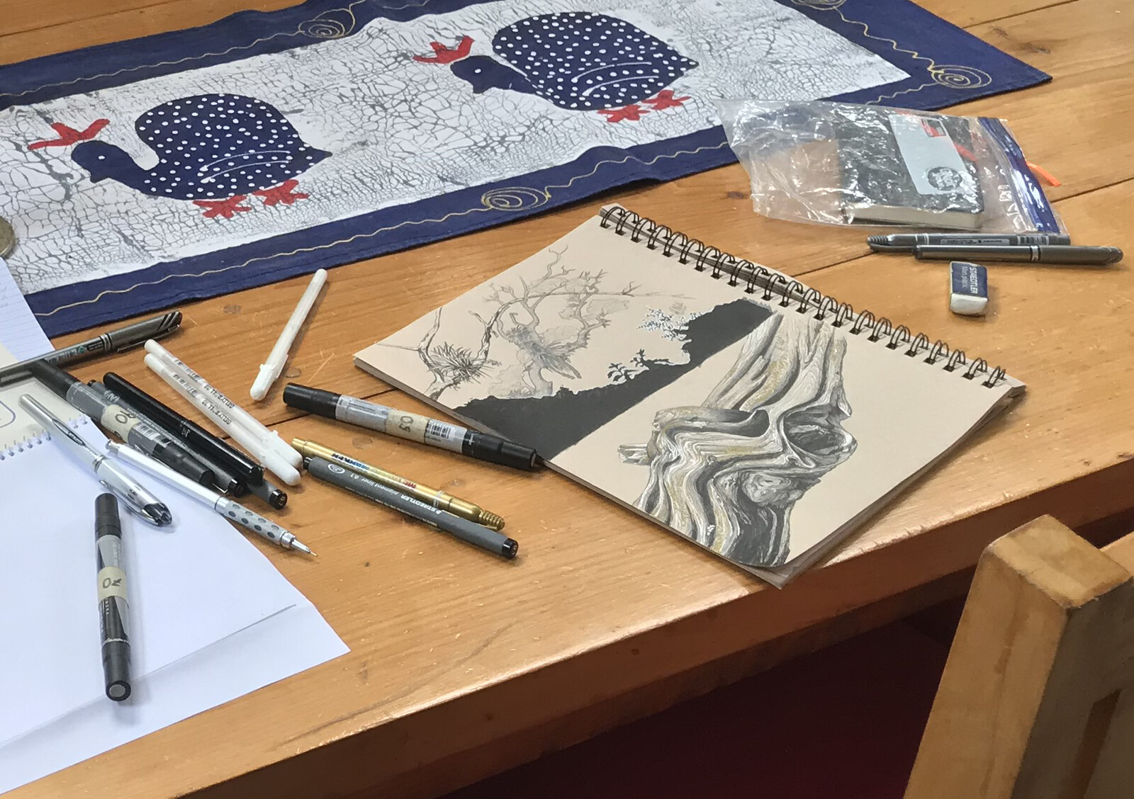 Jeff McArthur (Guategeek) - Inktober 2019 - Weathered Wood