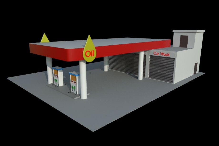 ArtStation - Filling Station