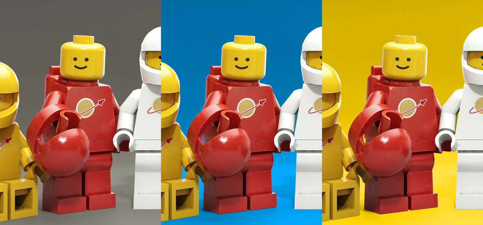 Matts Verkest - Classic Lego SpaceMan minifigs