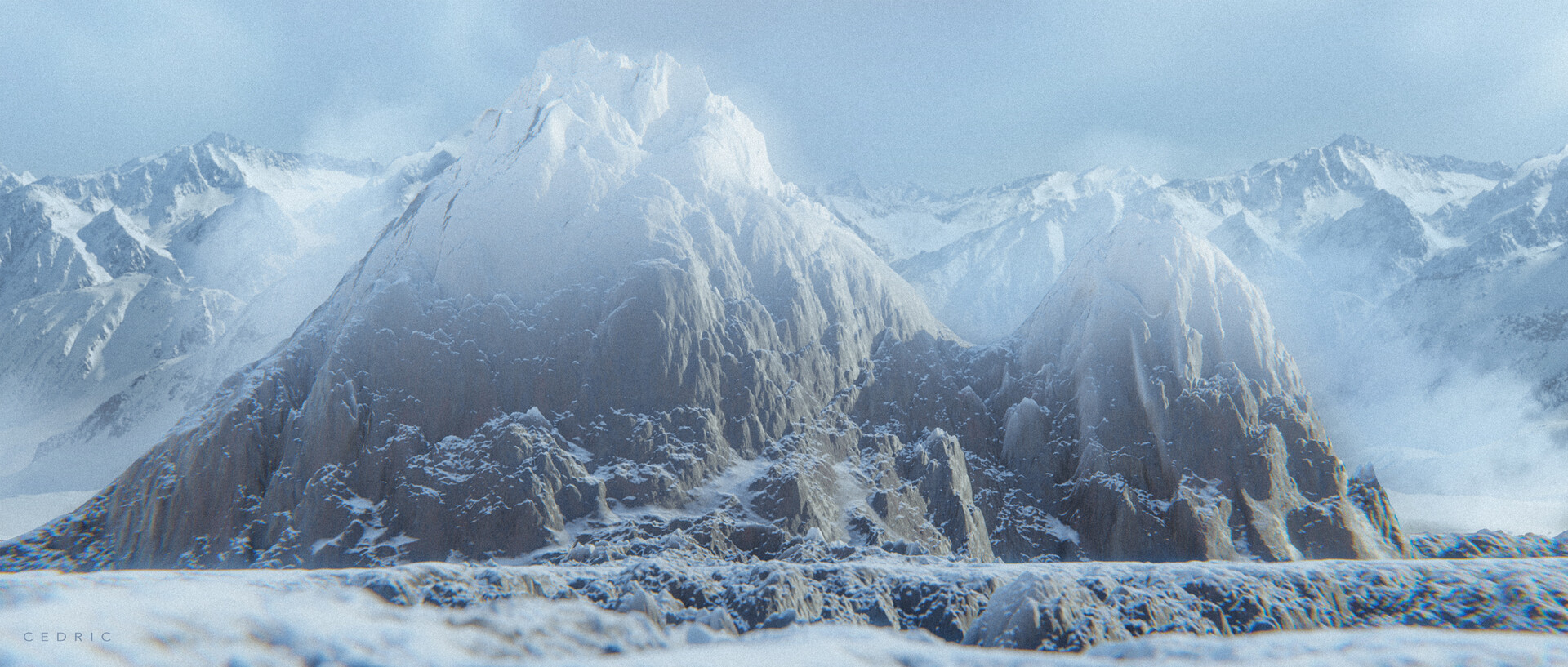 ArtStation - Procedural Mountain - 002