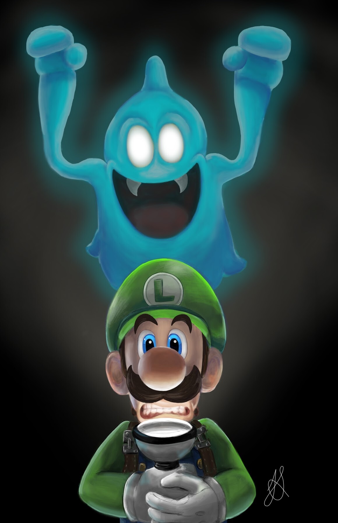ArtStation - Luigi’s Flashlight