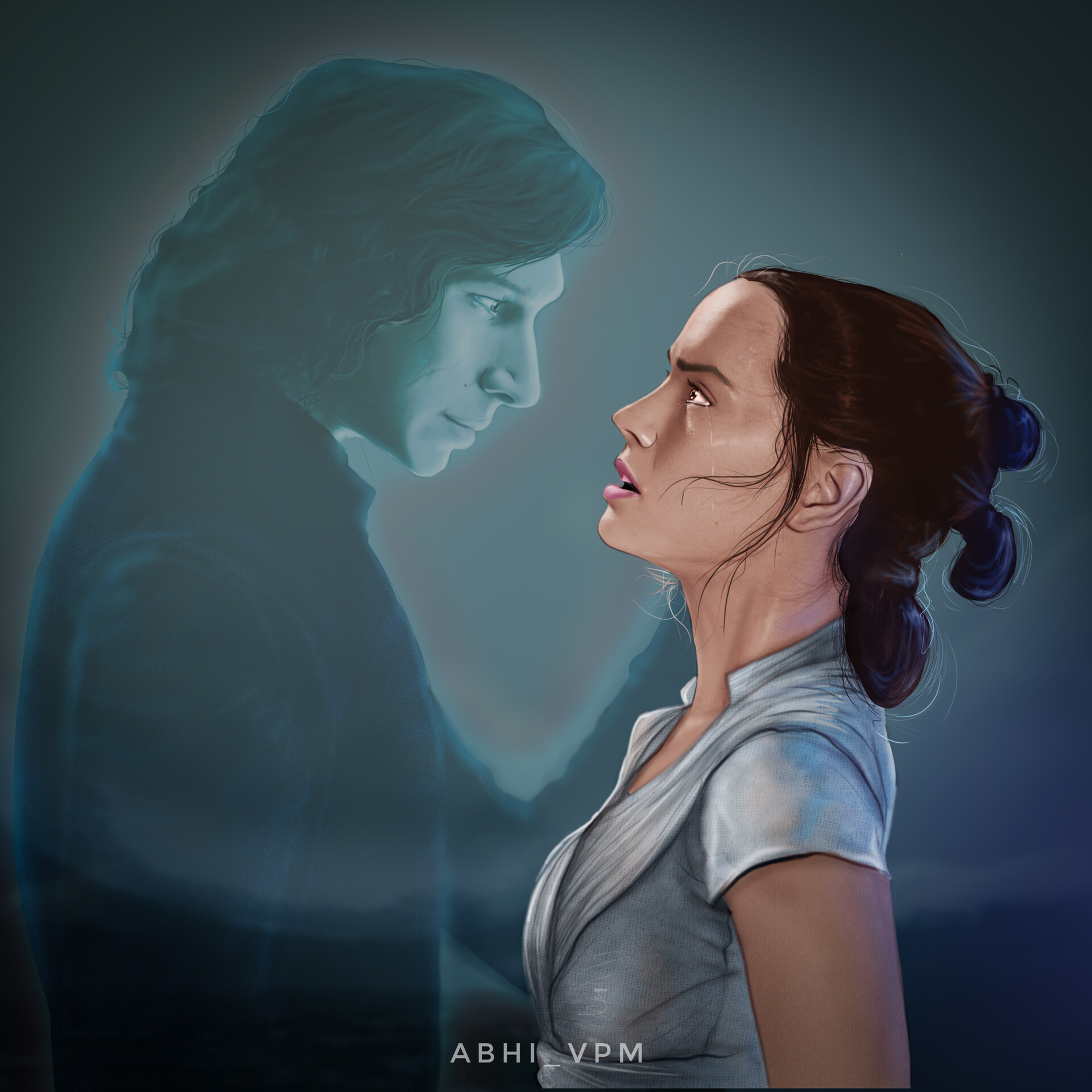 ArtStation - Ben and Rey