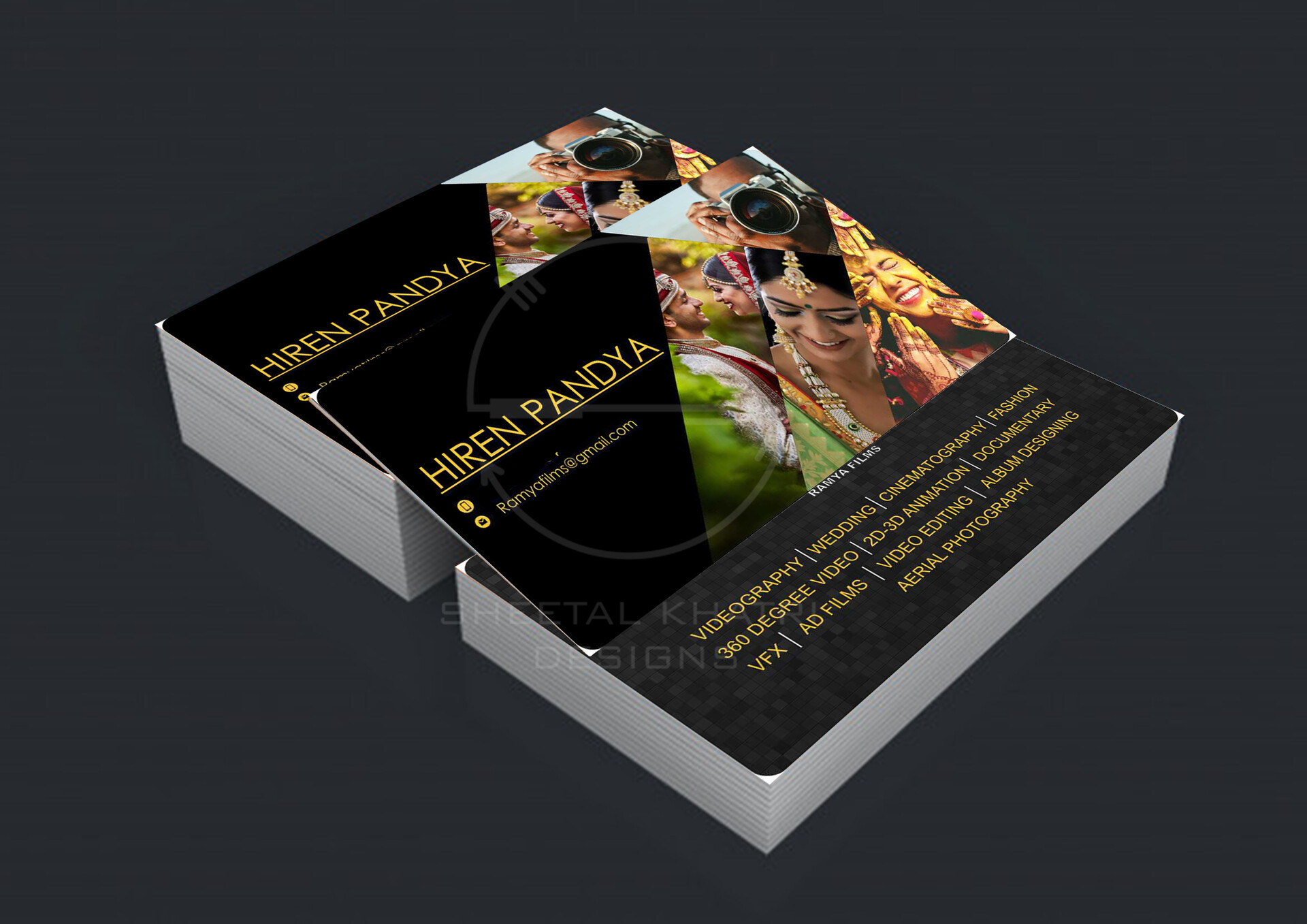 Video Editor Business Card